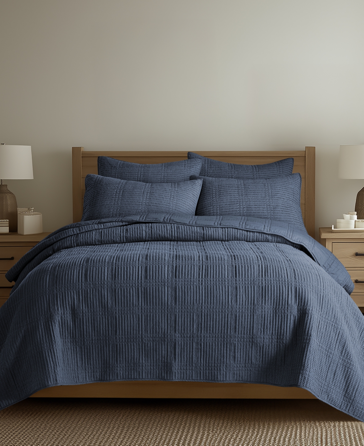 Click here for Levtex Cloud Waffle Textured 2-Pc. Quilt Set  Twin... prices