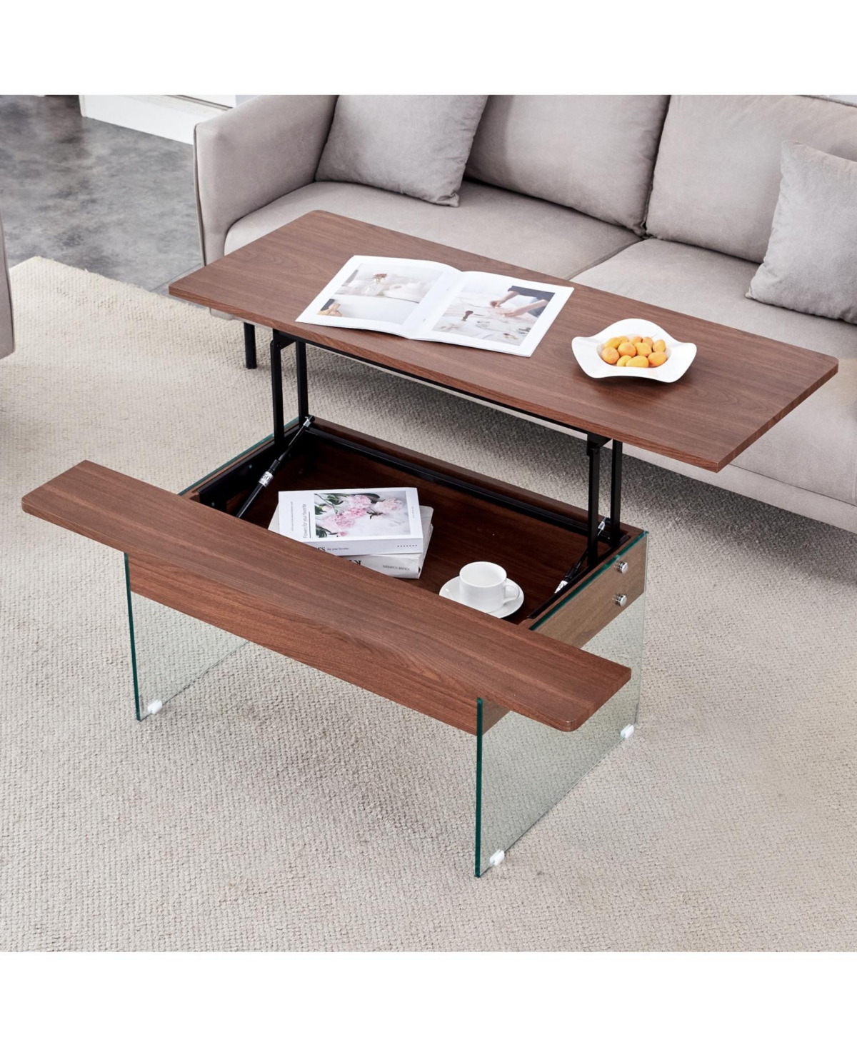 Click here for Streamdale Multifunctional Lift Top Coffee Table w... prices