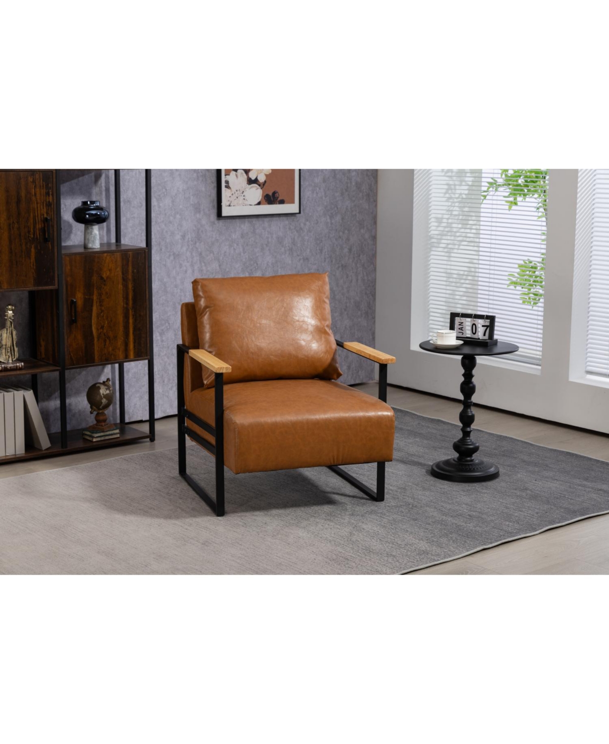 Click here for Streamdale Furniture Mid-Century Leather Accent Gu... prices