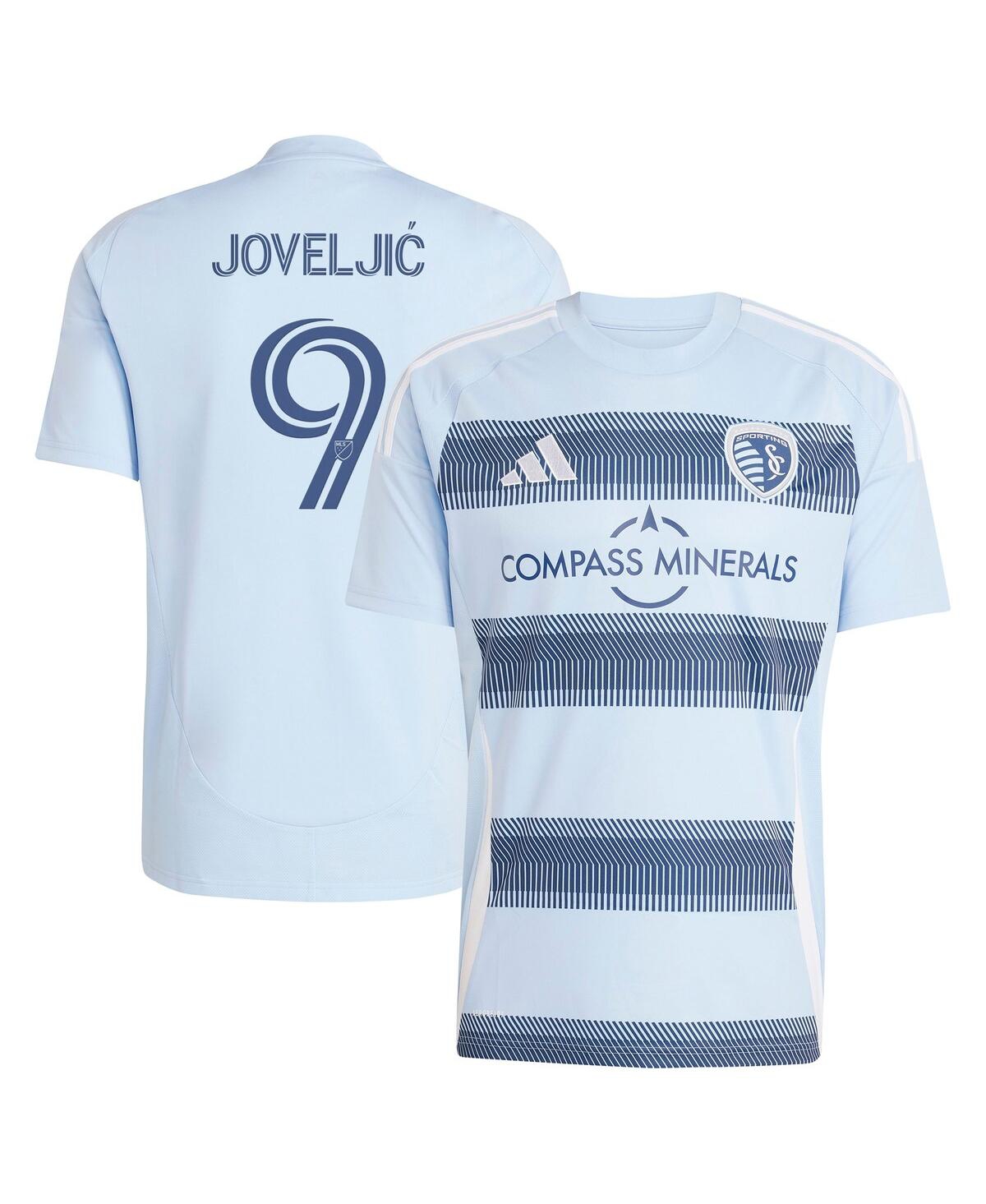 Click here for Adidas Mens Dejan Joveljic Light Blue Sporting Kan... prices
