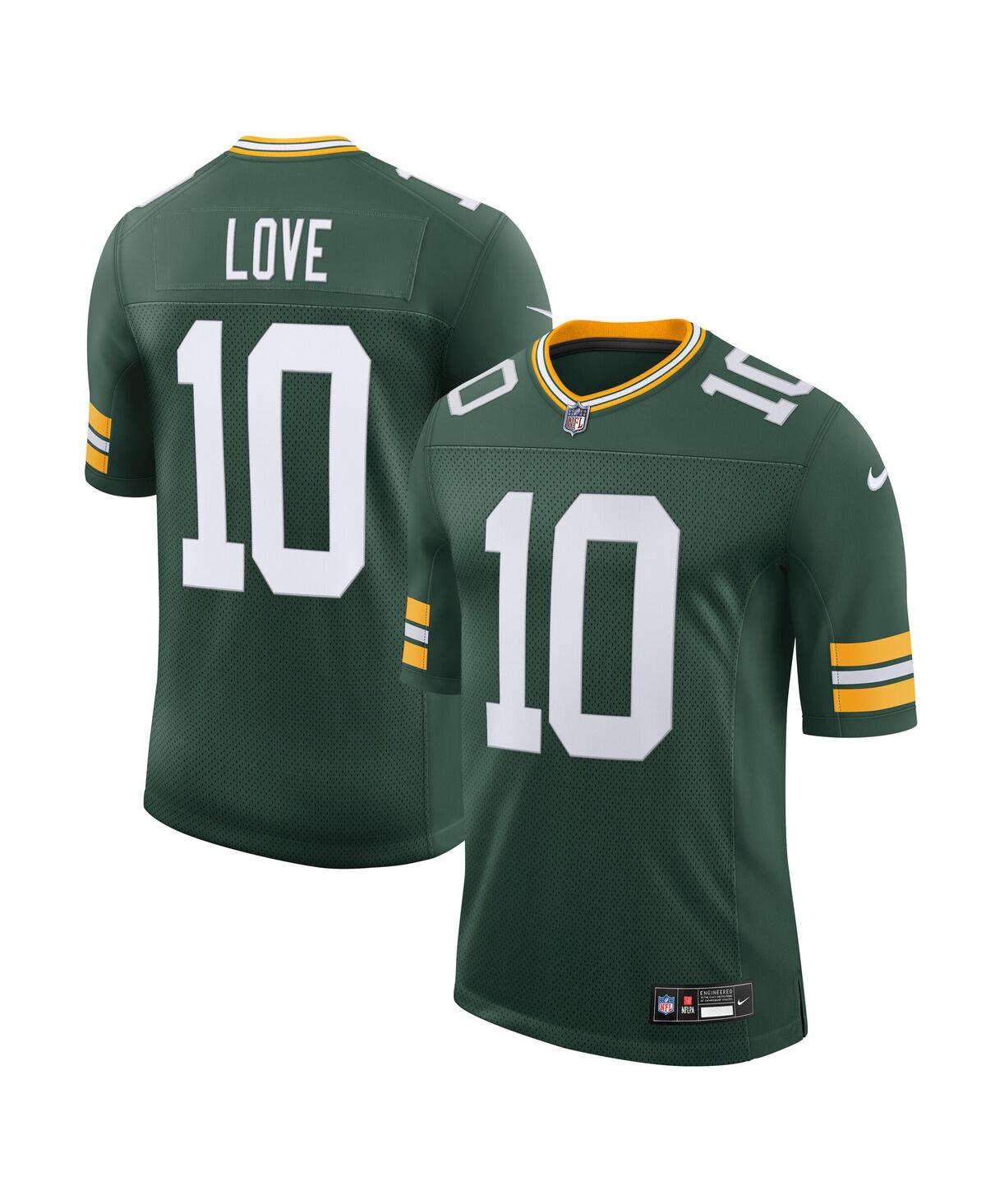 Click here for Nike Mens Jordan Love Green Green Bay Packers Team... prices