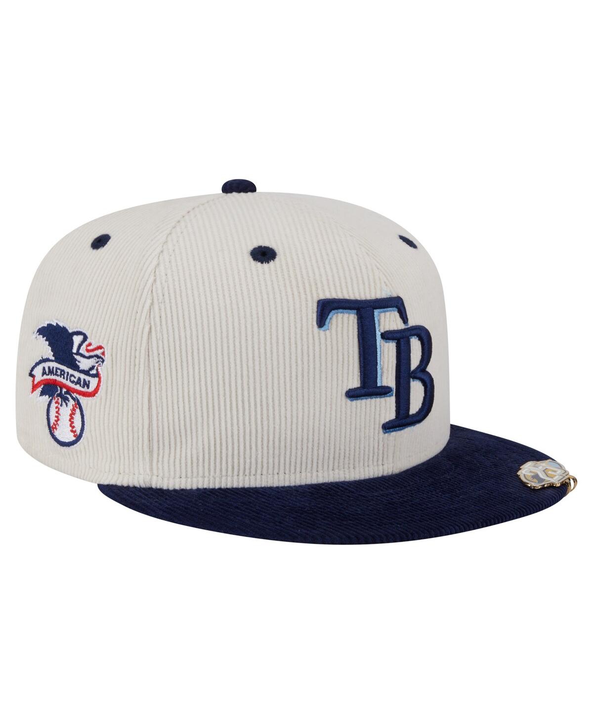 Click here for New Era Mens Cream/Navy Tampa Bay Rays Two-Tone Co... prices