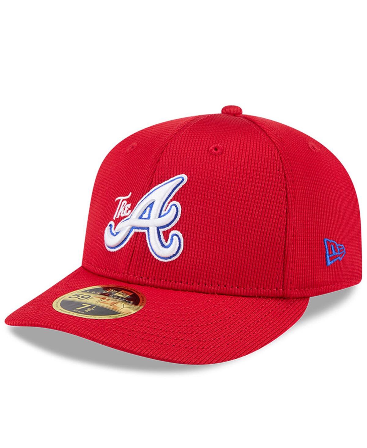 Click here for New Era Mens Red Atlanta Braves City Connect Batti... prices