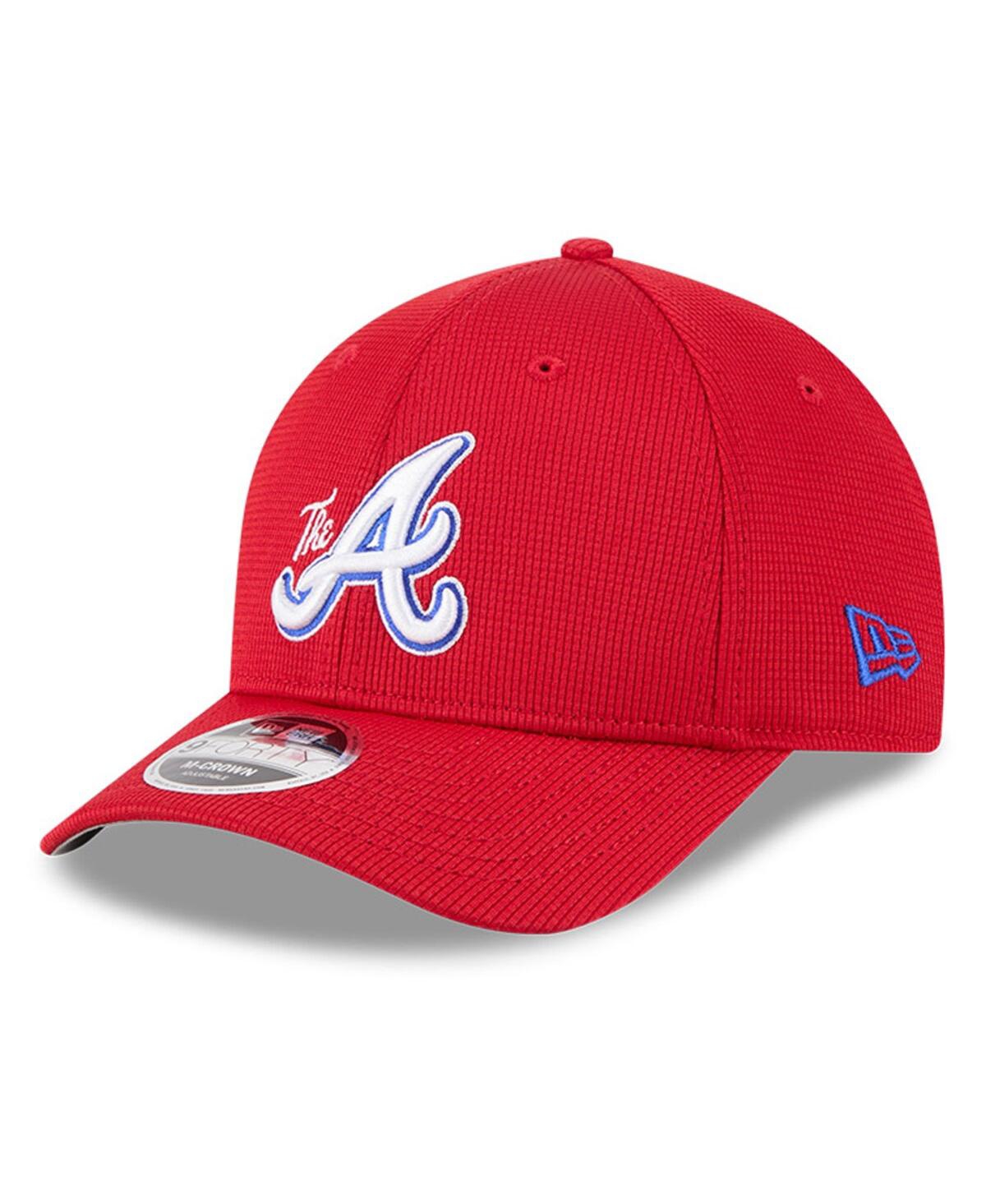 Click here for New Era Mens Red Atlanta Braves City Connect Batti... prices