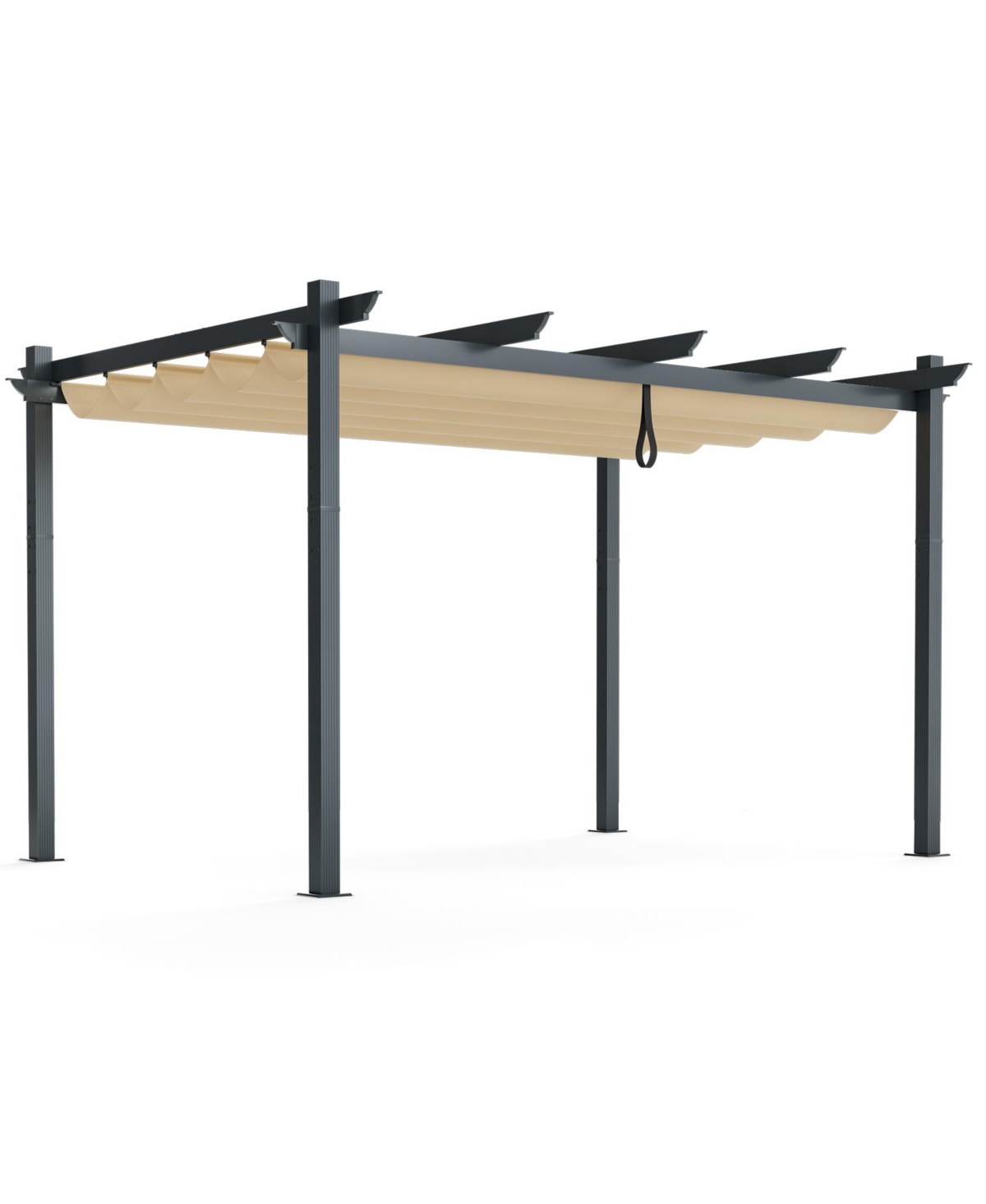 Click here for 10 x 13 Feet Outdoor Aluminum Retractable Pergola... prices