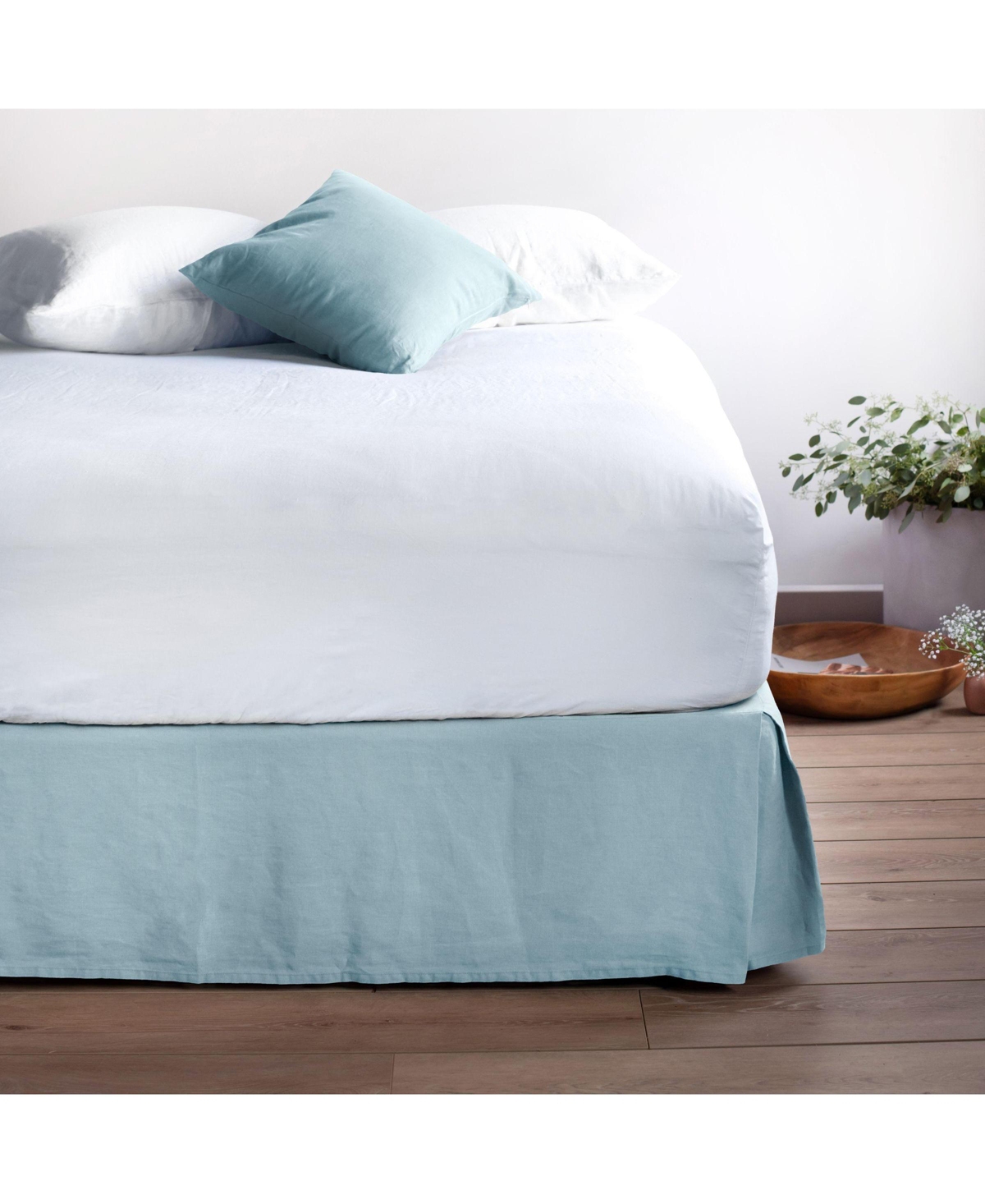 Click here for 100 French Linen Bedskirt - Full - Wave prices
