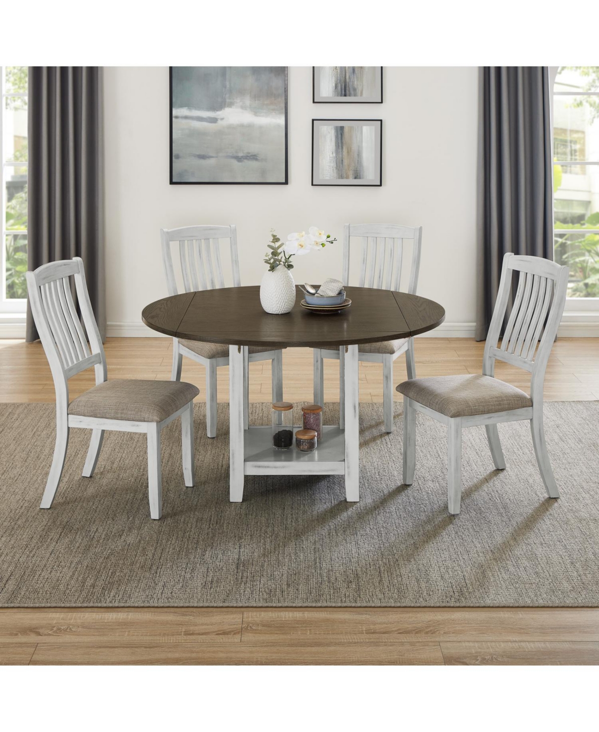 Click here for Streamdale Folding Table Seats 4  Storage  Space-S... prices