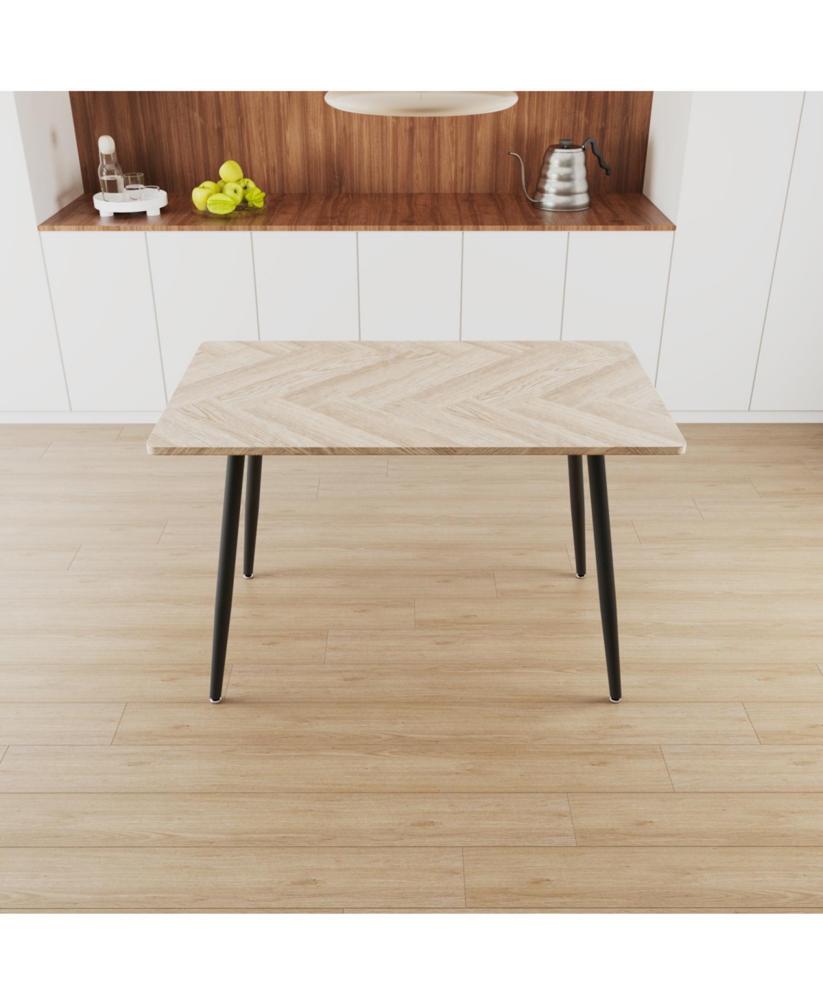 Click here for Streamdale Mdf Wood & Metal Desk for 4-6  Stylish... prices