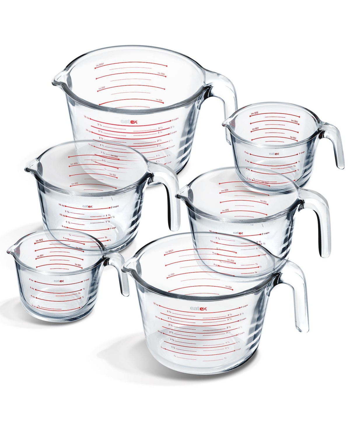 Click here for Borosilicate Glass Liquid Measuring Cups - Dishwas... prices