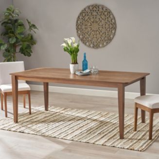Streamdale Farmhouse Dining Table With Slatted Top And Square Legs - Macy's