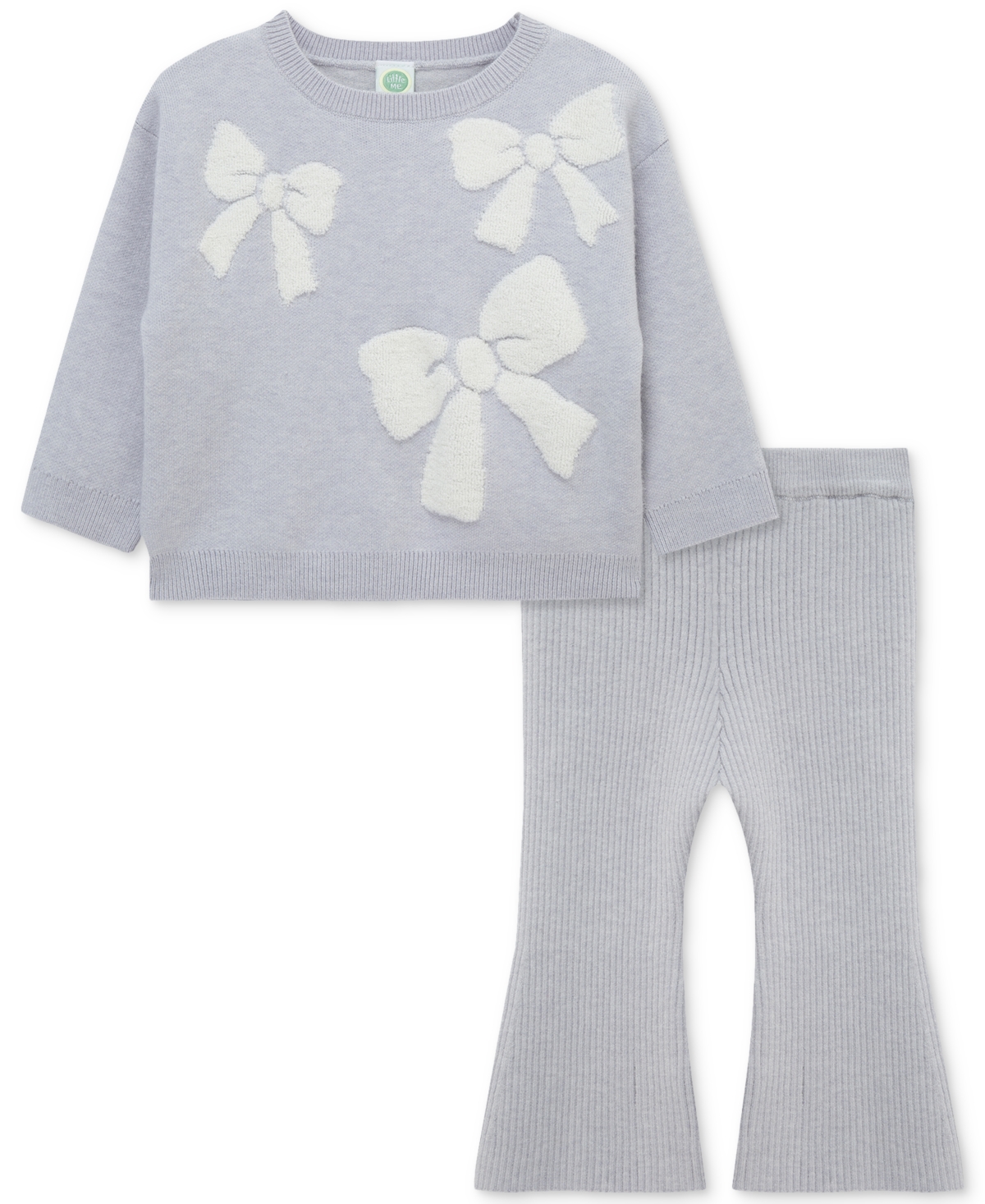 Click here for Little Me Baby Girls Bows Sweater & Pants  2 Piece... prices
