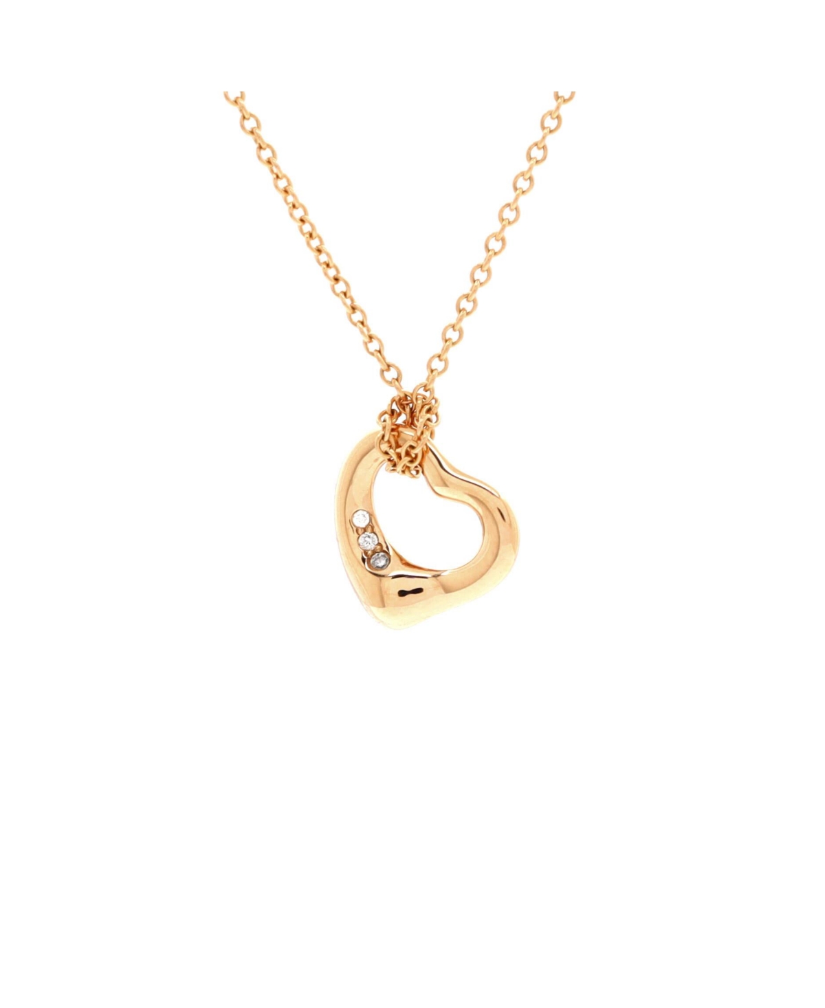 Click here for Pre-Owned Tiffany & Co. Elsa Peretti Open Heart 3... prices