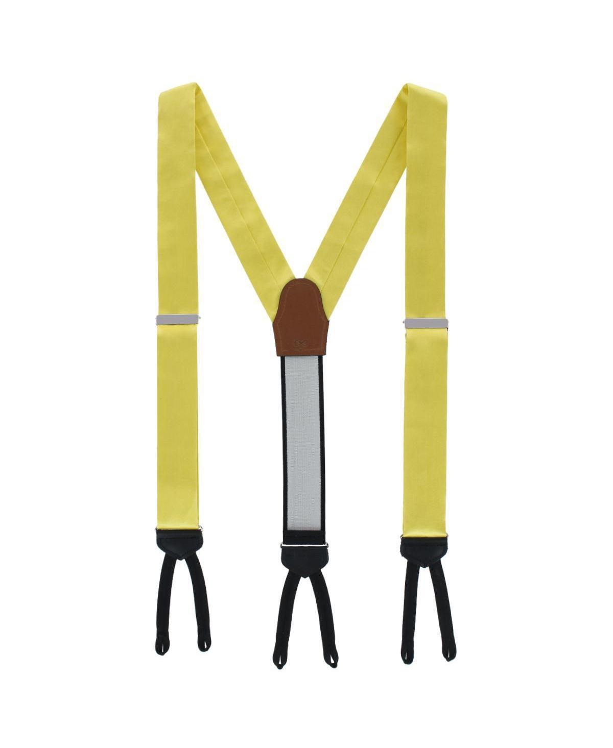 Click here for Trafalgar Mens Sutton Solid Color Silk Formal Susp... prices