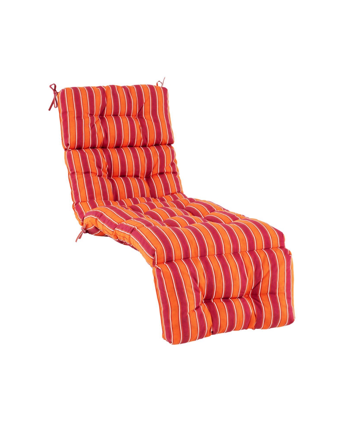Click here for Outdoor Lounge Chaise Cushion with String Ties for... prices