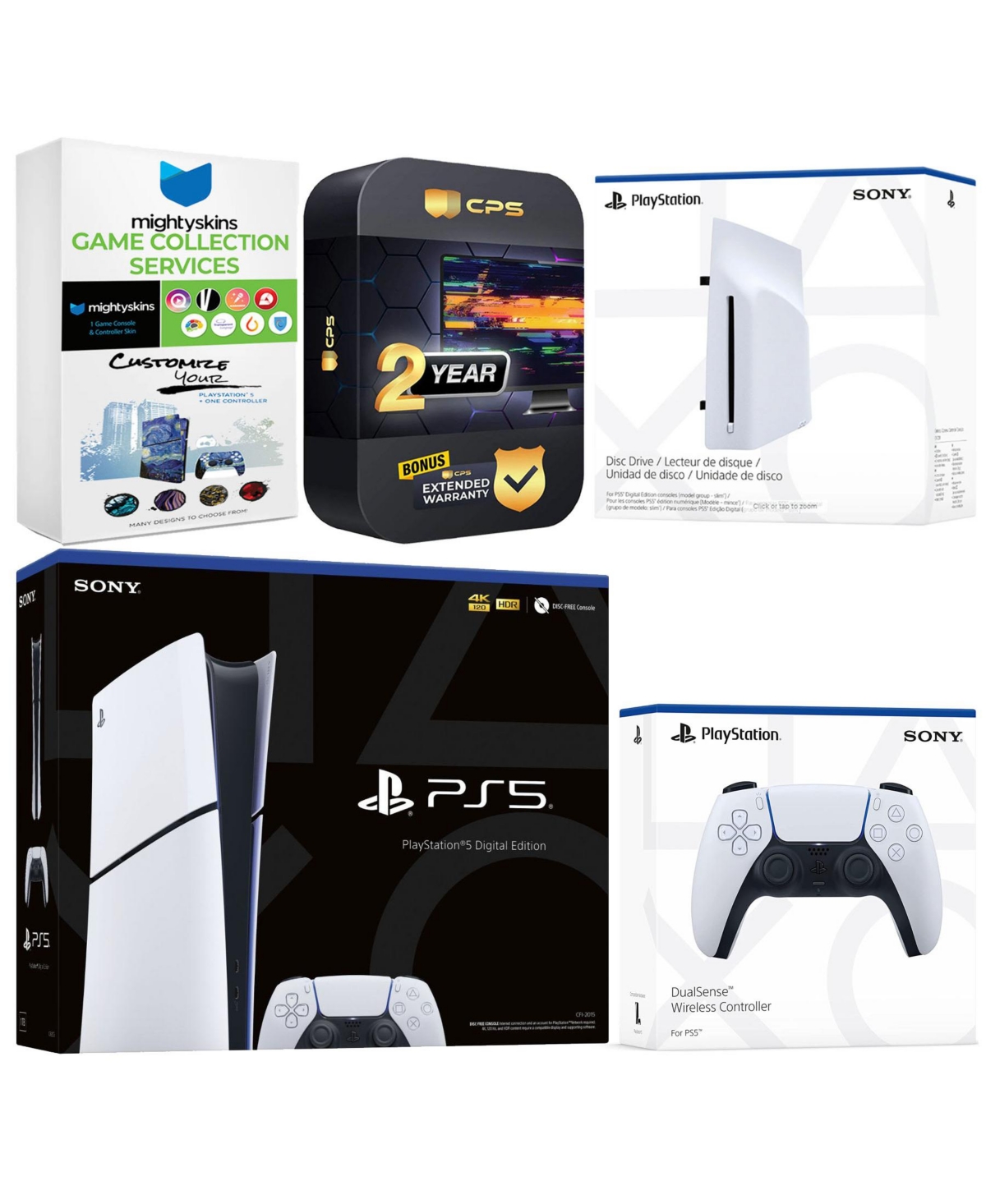 Click here for Sony PlayStation 5 Slim Digital Bundle with Disc D... prices