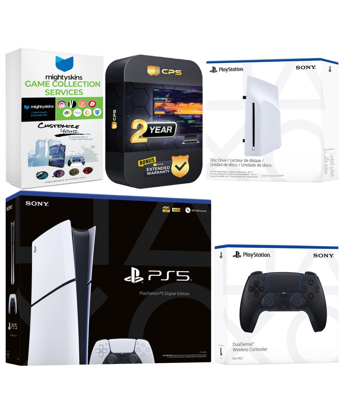 Click here for Sony PlayStation 5 Slim Digital Bundle with Disc D... prices
