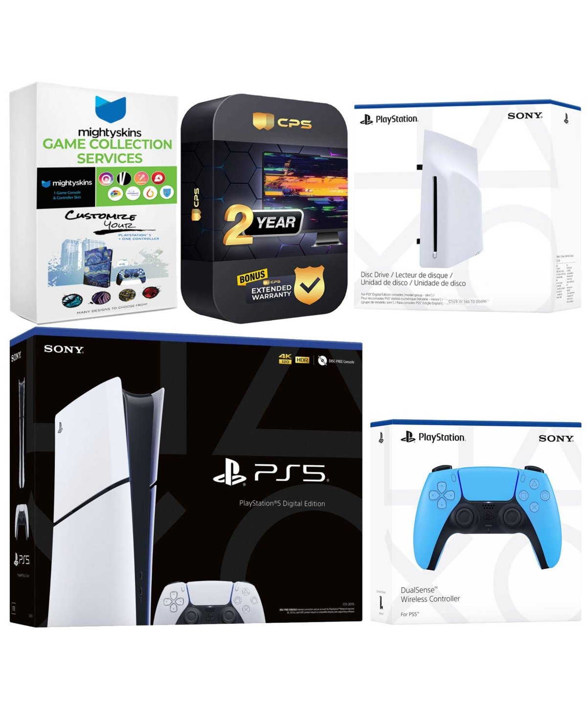 Click here for Sony PlayStation 5 Slim Digital Bundle with Disc D... prices