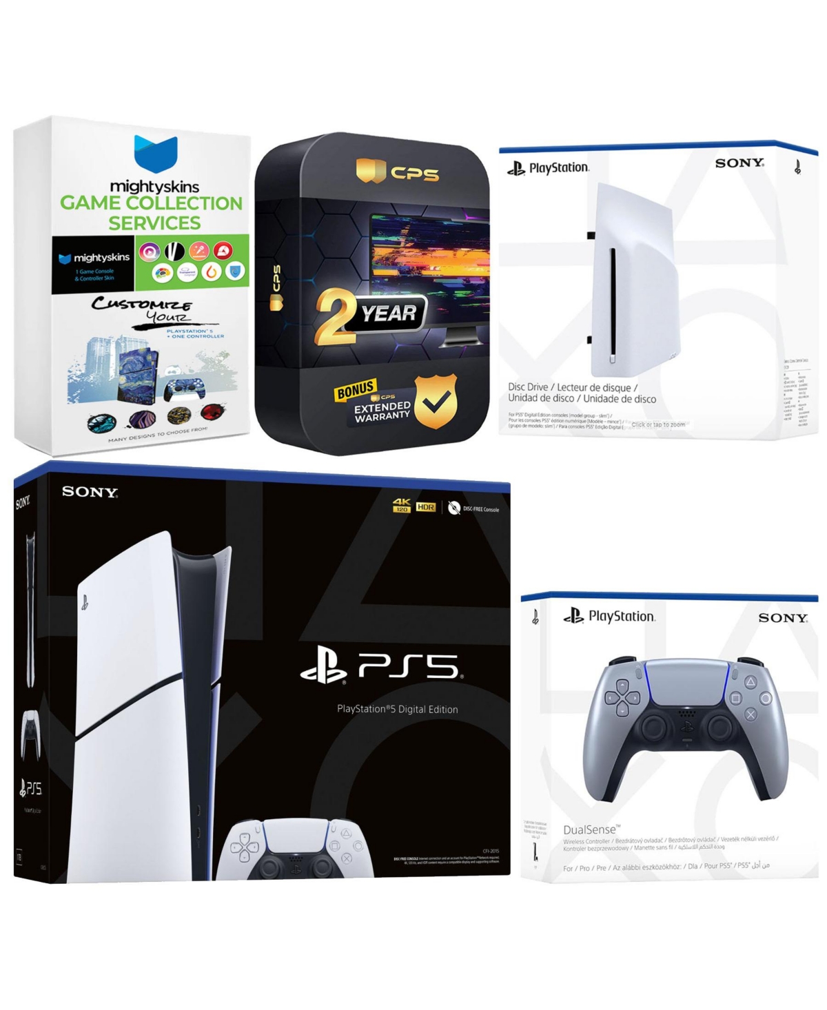 Click here for Sony PlayStation 5 Slim Digital Bundle with Disc D... prices
