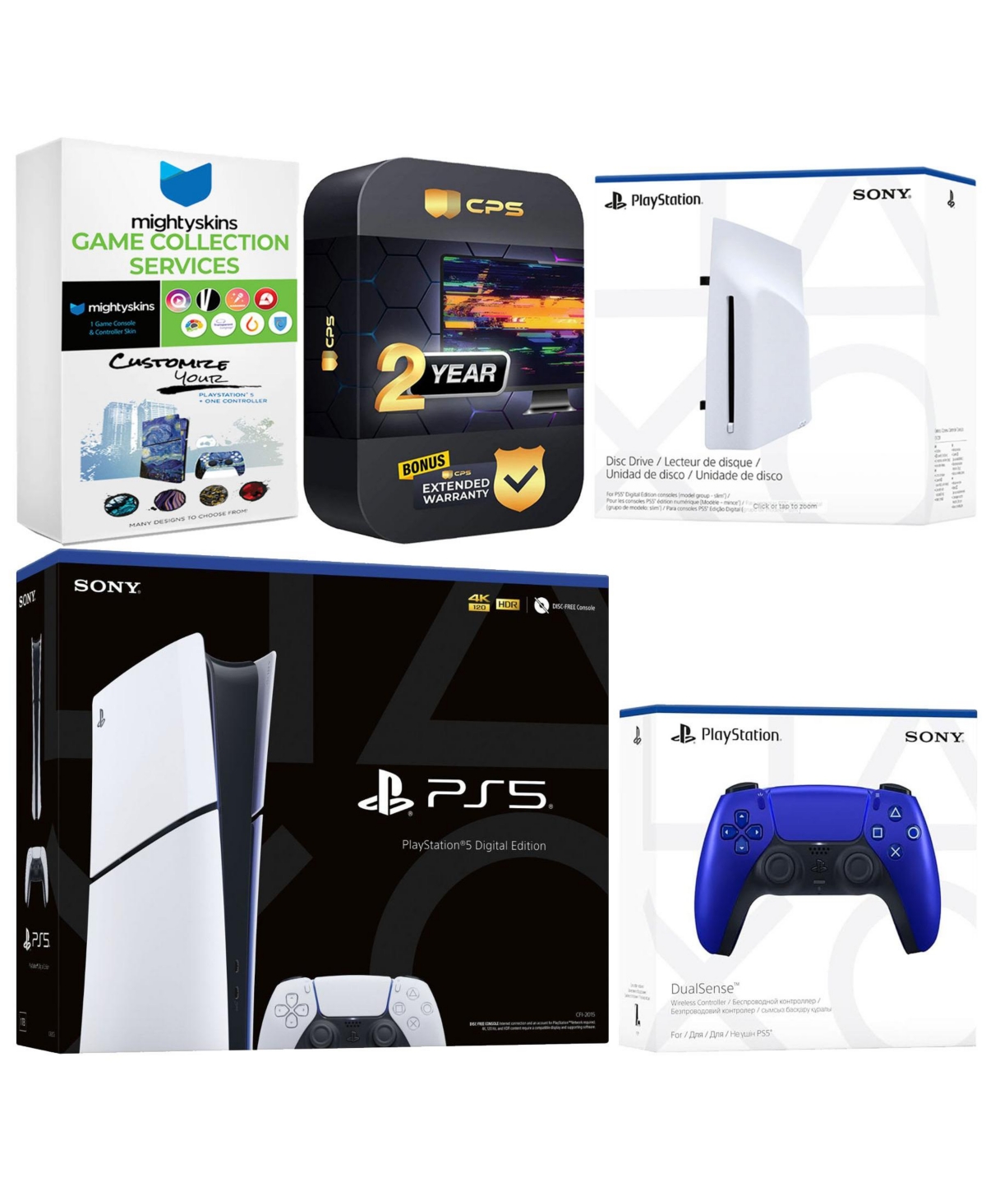 Click here for Sony PlayStation 5 Slim Digital Bundle with Disc D... prices