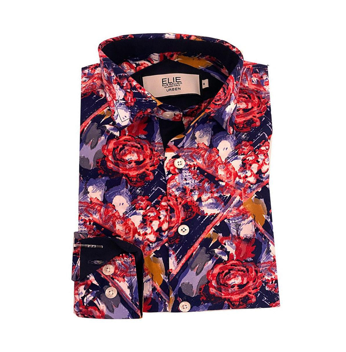 Click here for Elie Balleh Big Boys Red Paint Splash Shirt: Unlea... prices