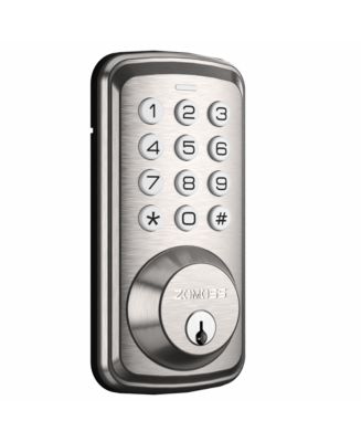 ZACHVO Keyless Entry Deadbolt Lock, Electric Door Locks with Keypads ...