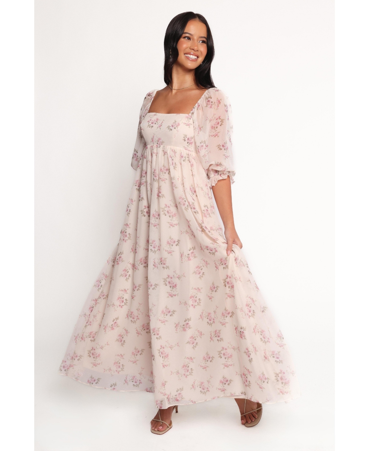 Petal and Pup Womens Sonnet Maxi Dress - Pink