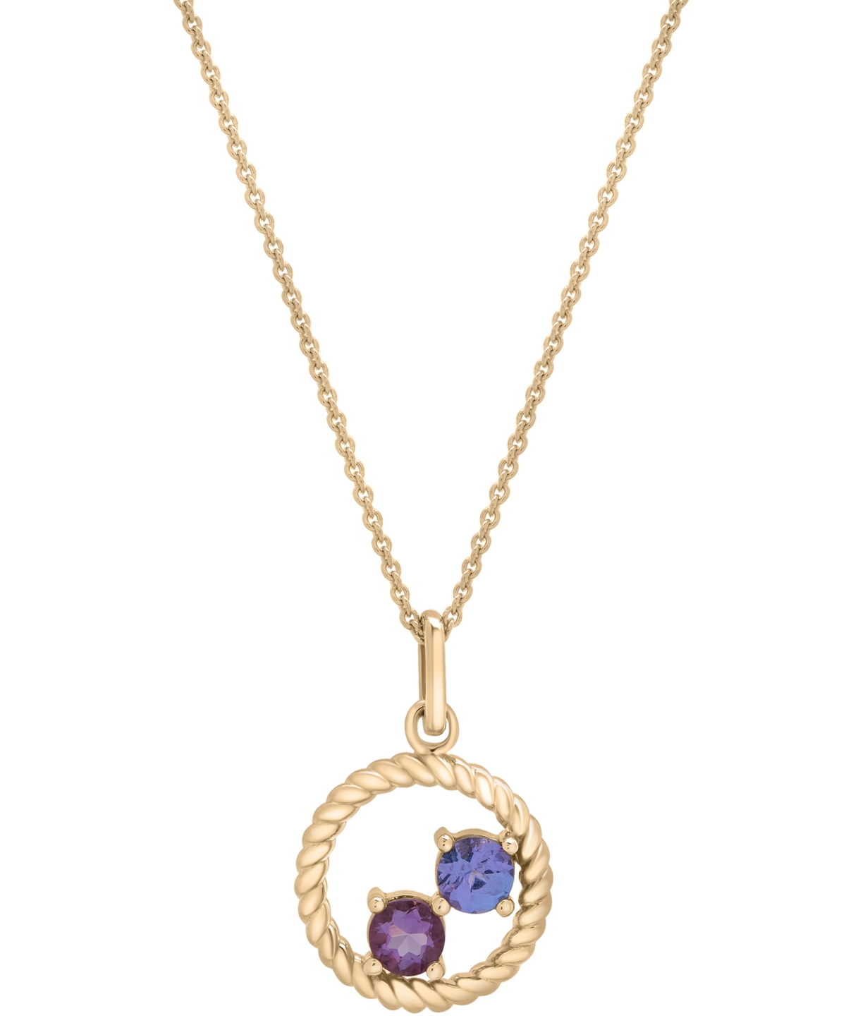 Click here for Tanzanite (1/5 ct. t.w.) & Rose de France Amethyst... prices