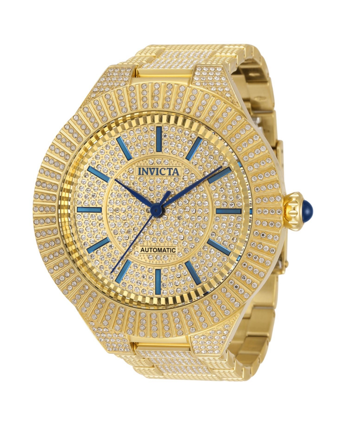 Click here for Invicta Mens 34587 Specialty Automatic 3 Hand Pave... prices