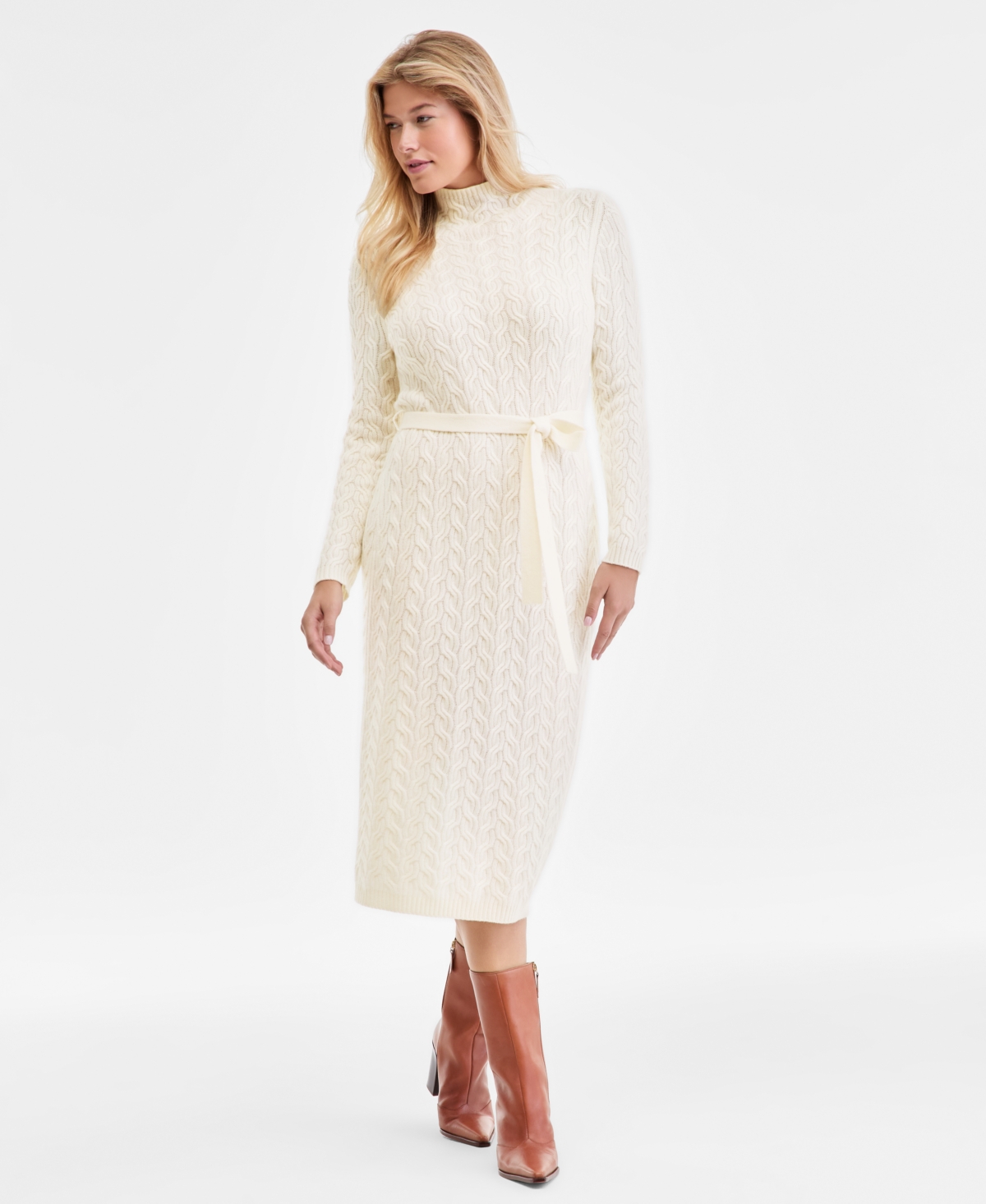 Click here for Charter Club Womens 100 Cashmere Cable-Knit Mock N... prices