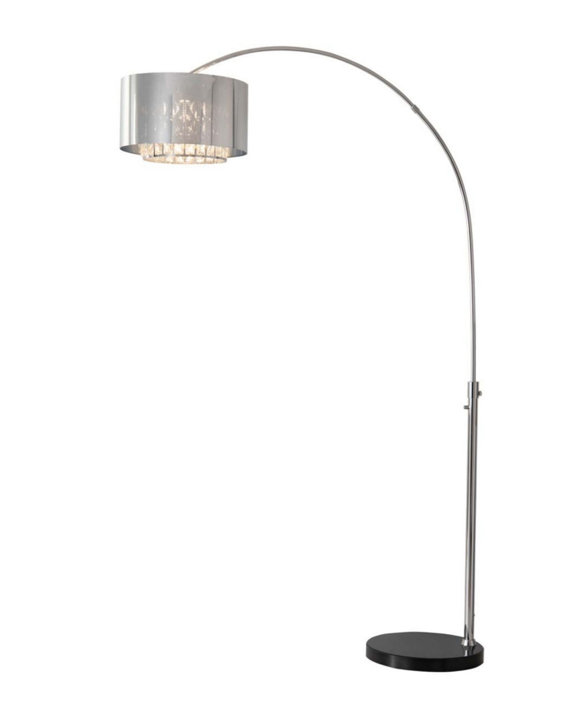Click here for Nova of California 94 Metal Marilyn 1 Light Arc Fl... prices
