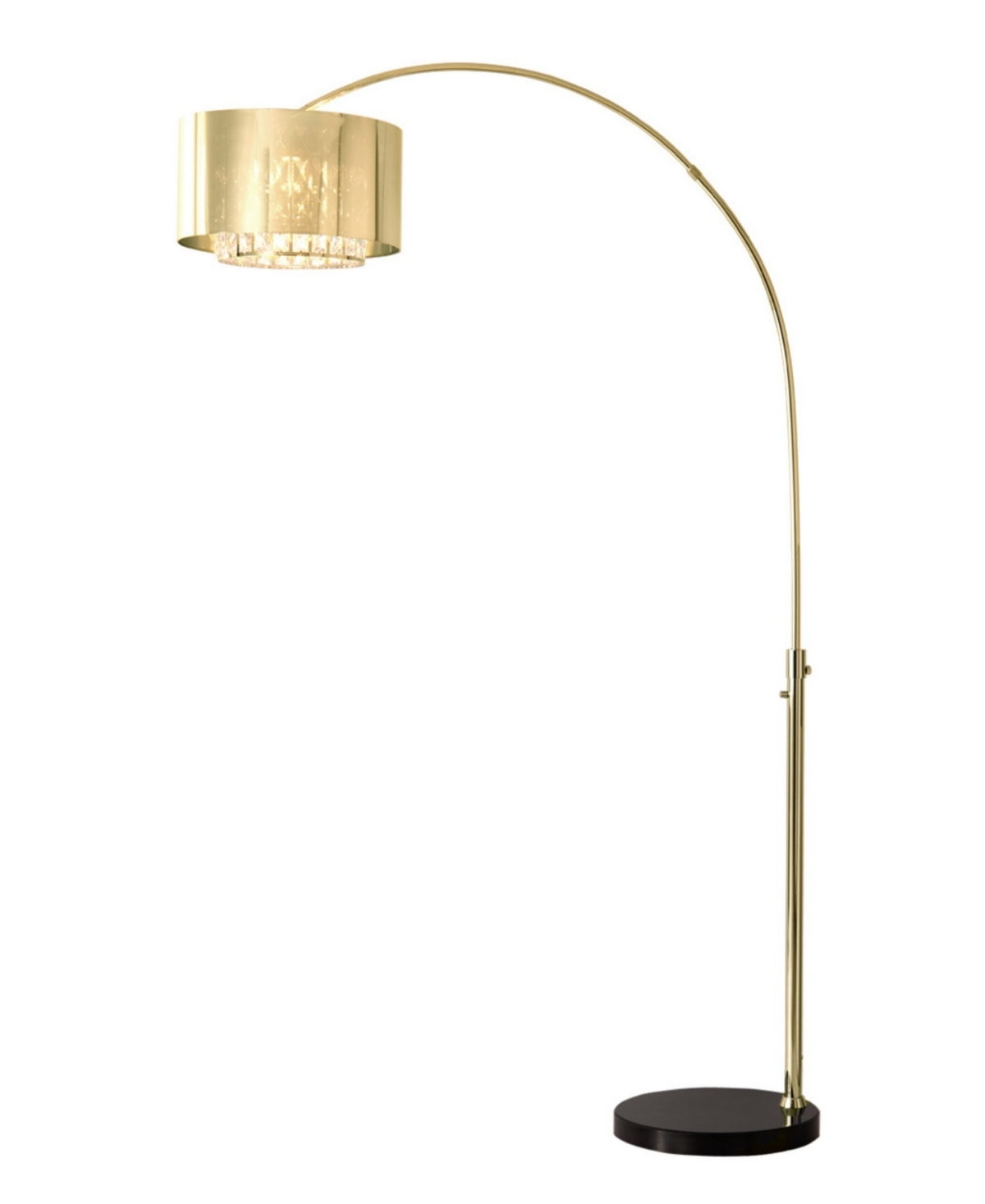 Click here for Nova of California 94 Metal Marilyn 1 Light Arc Fl... prices