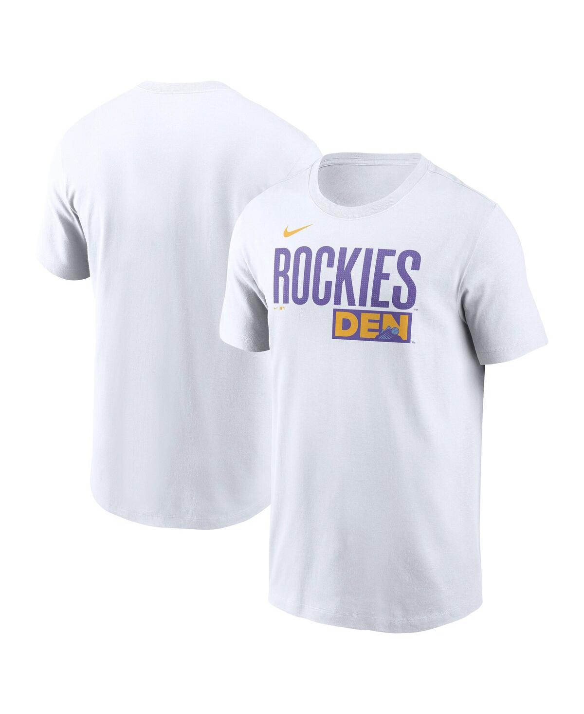 Click here for Nike Mens White Colorado Rockies 2025 City Connect... prices