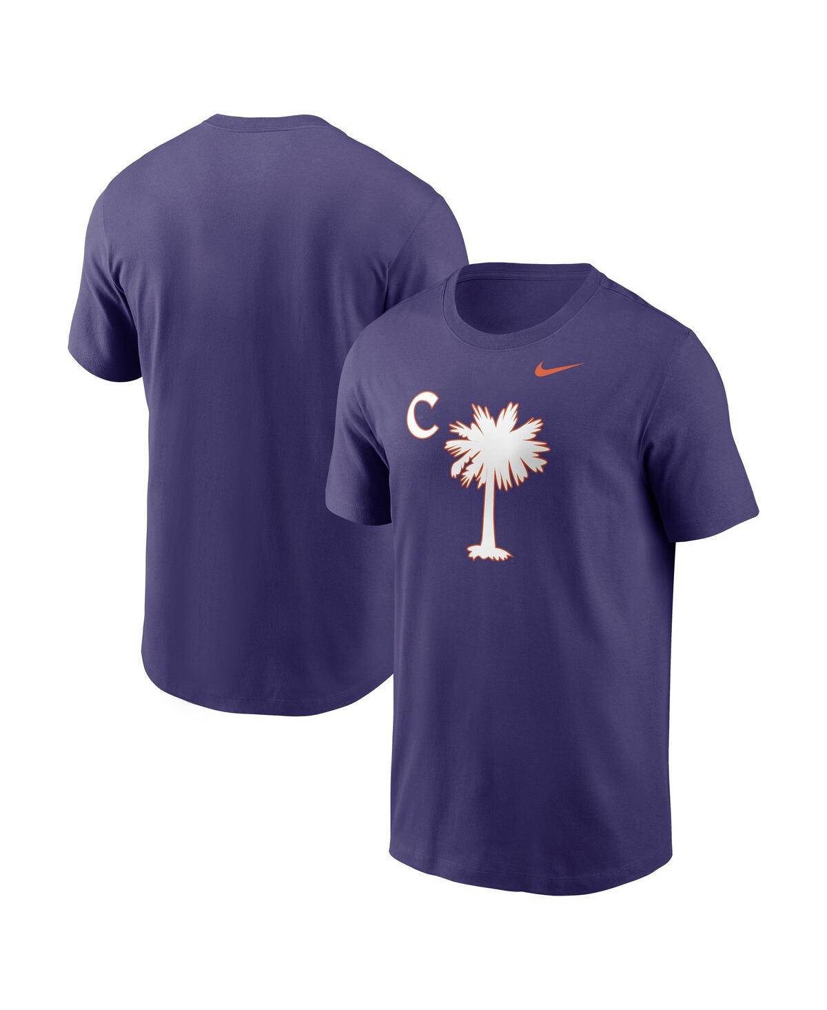 Click here for Nike Mens Purple Clemson Tigers Palmetto C T-Shirt... prices