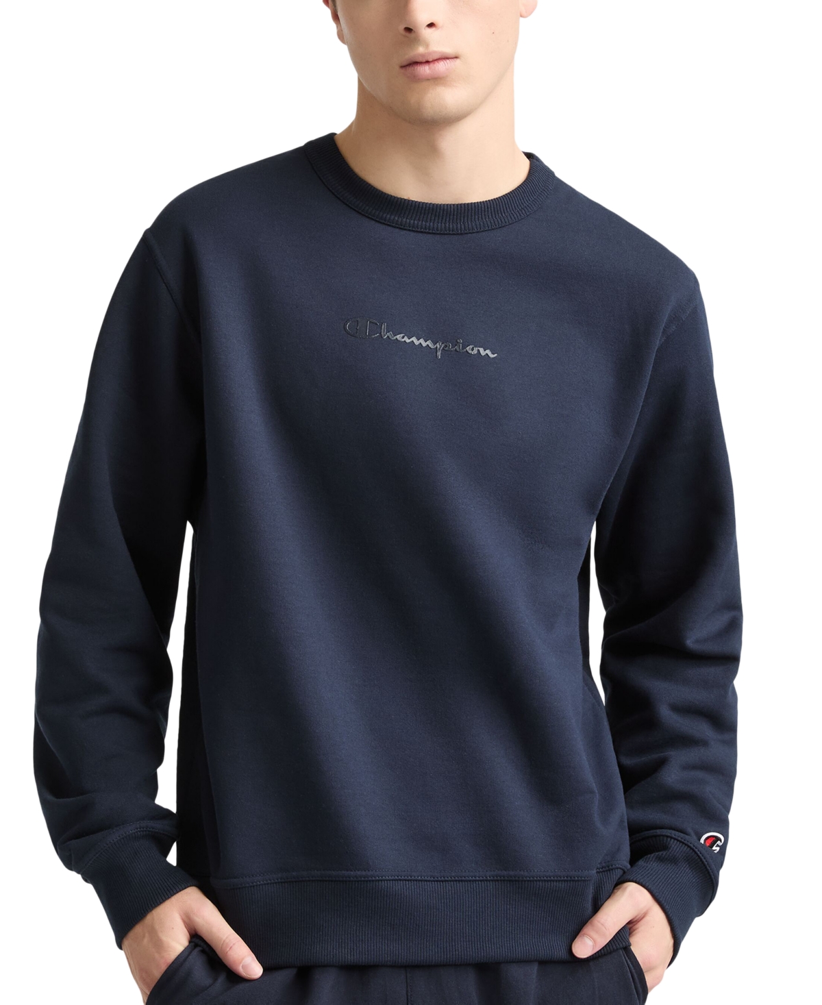 Click here for Champion Mens Classic Crewneck Sweatshirt - Navy prices