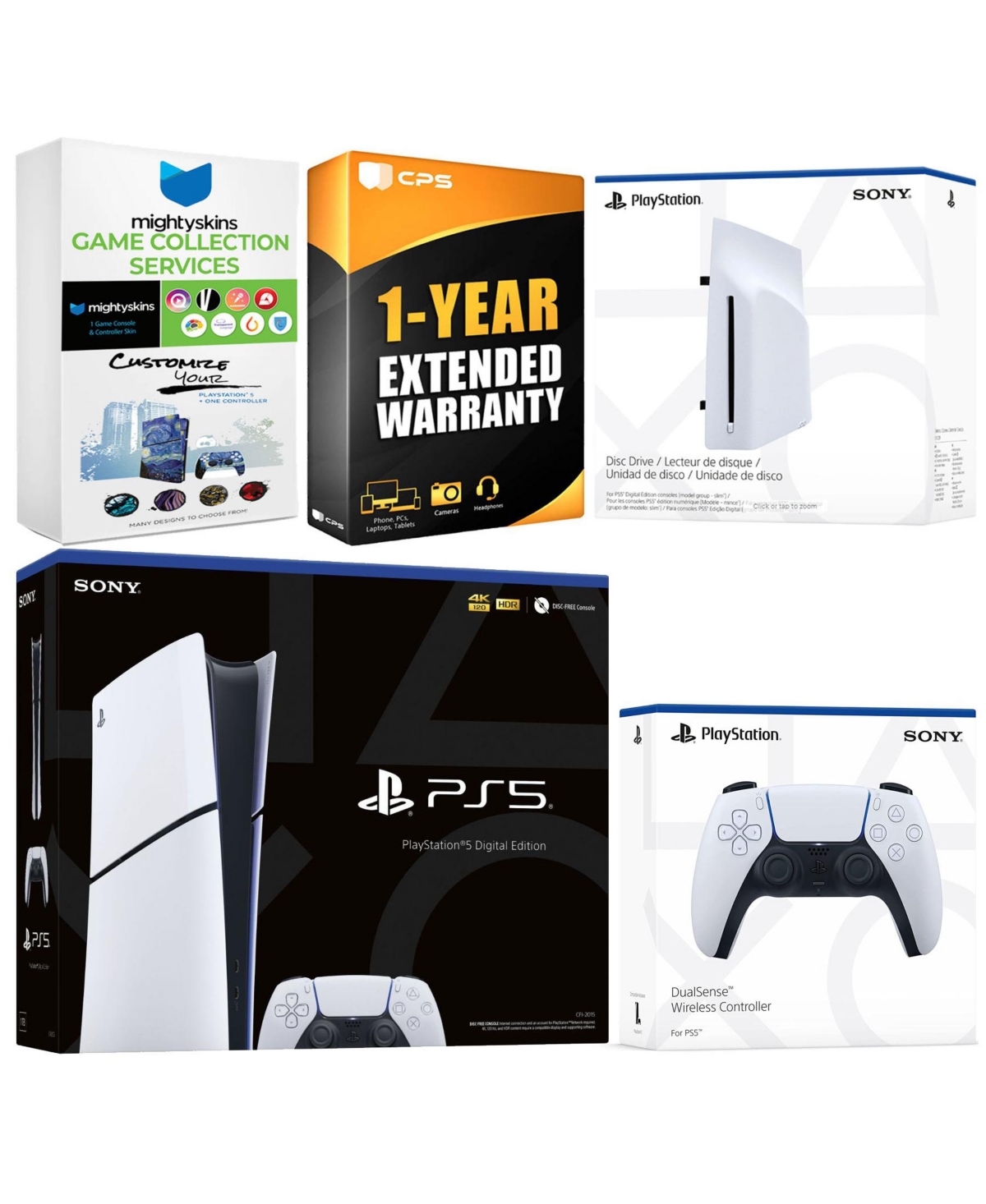 Click here for Sony PlayStation 5 Slim Digital Bundle with Disc D... prices