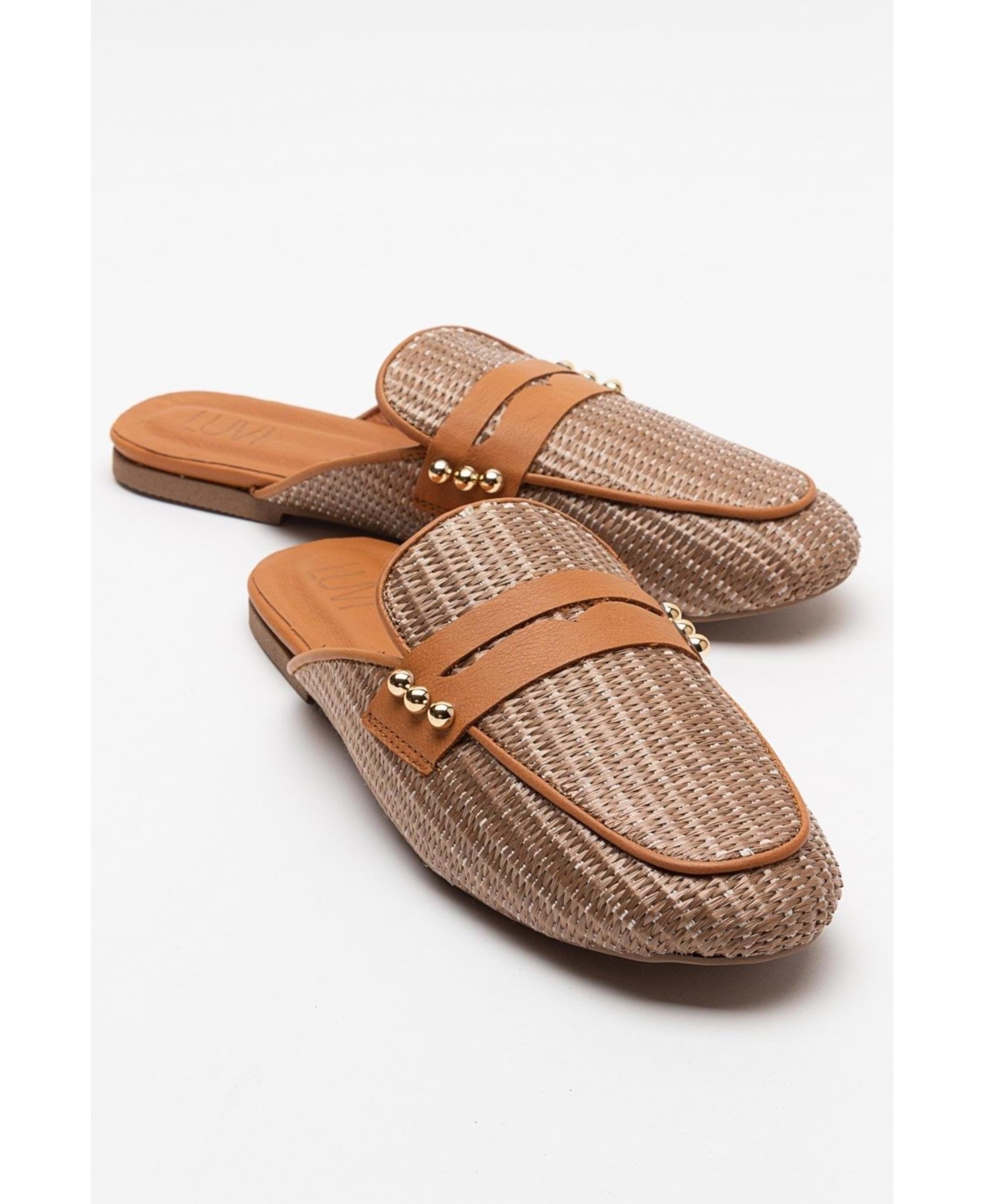 Click here for Patrizia Leather Mule (Women) - Brown leather prices