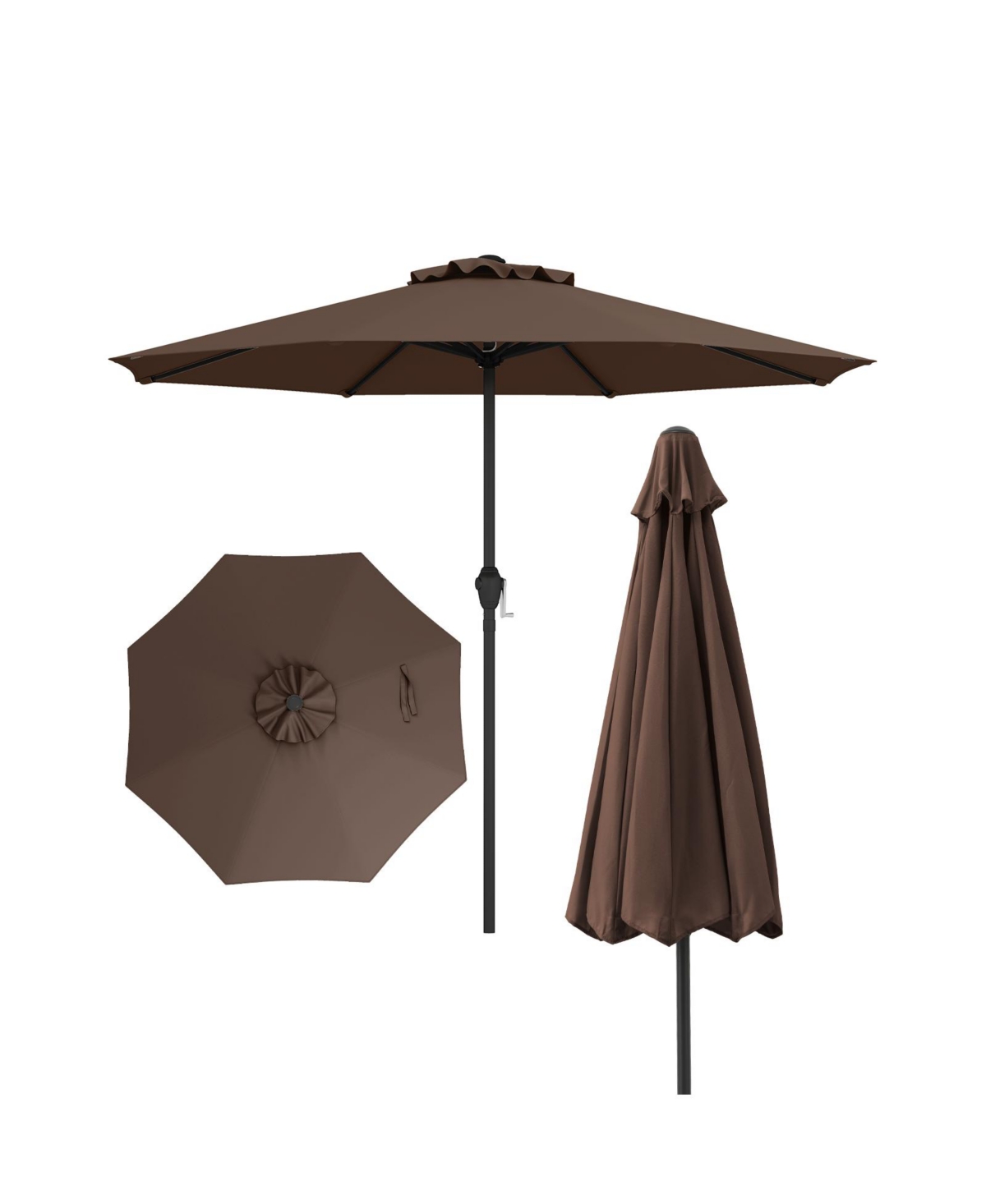 Click here for Outdoor Heavy Duty Market Umbrella with Crank Hand... prices