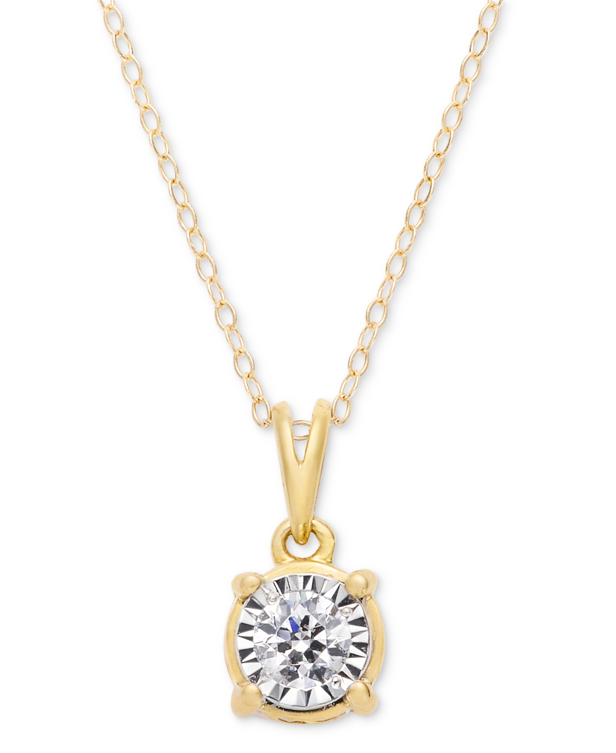 Click here for TruMiracle Diamond 18 Pendant Necklace (1/2 ct. t.... prices