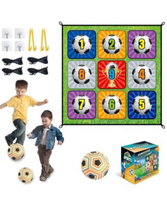 TITQWOP Sticky Soccer Ball Game Mat Set - 59"x59" Indoor/Outdoor Soccer ...