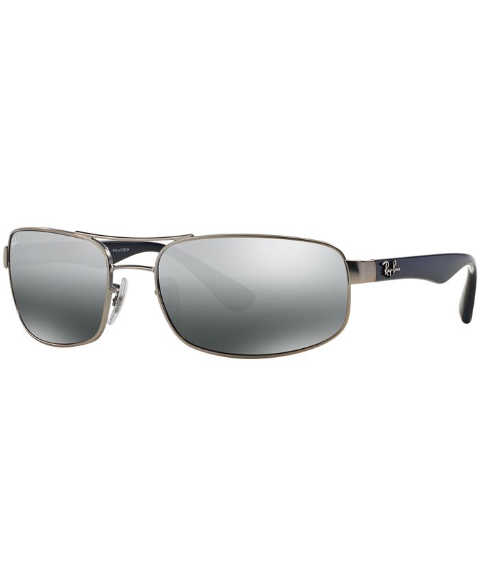 Ray-Ban Polarized Sunglasses, RB3445 - Macy's