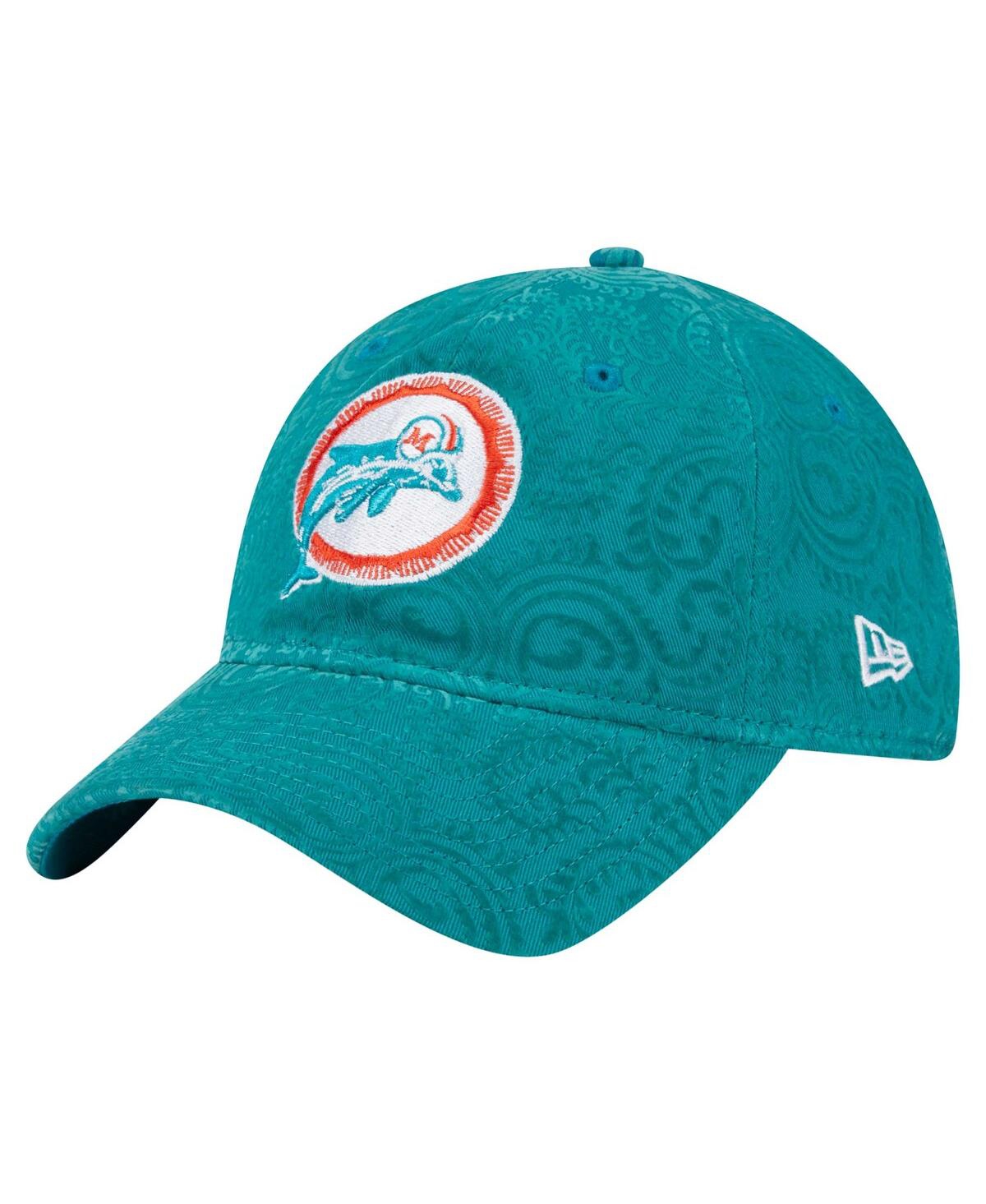 Click here for New Era Womens Aqua Miami Dolphins Throwback Flair... prices
