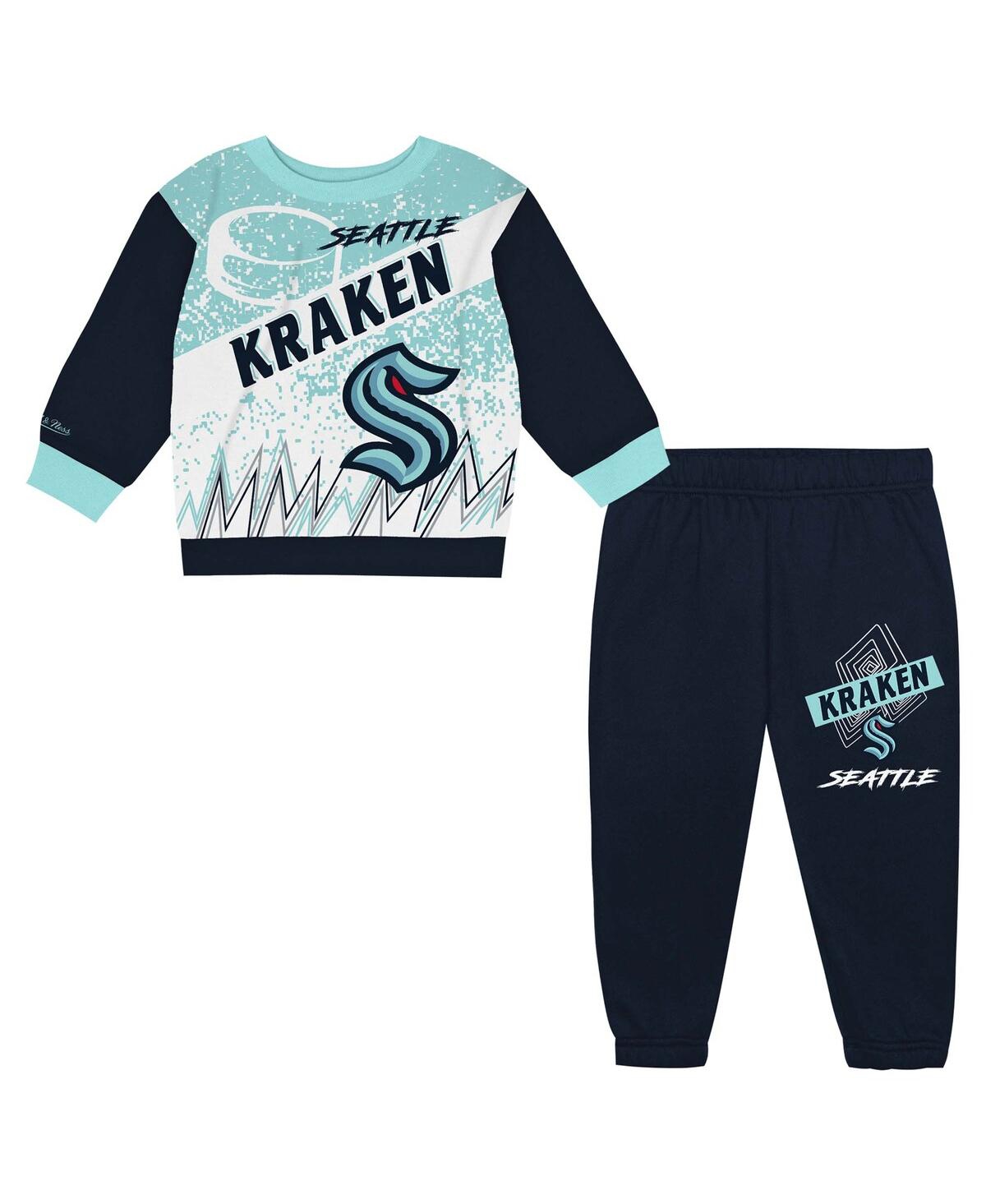 Click here for Mitchell & Ness Toddler Seattle Kraken Two-Piece O... prices