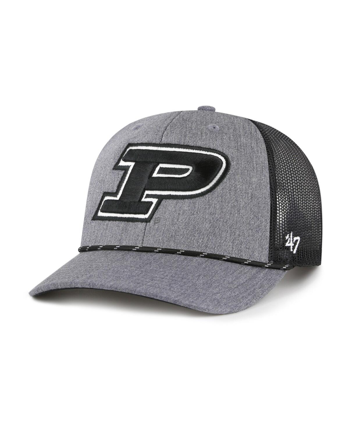 Click here for 47 Brand Mens Gray Purdue Boilermakers Carbon Rope... prices
