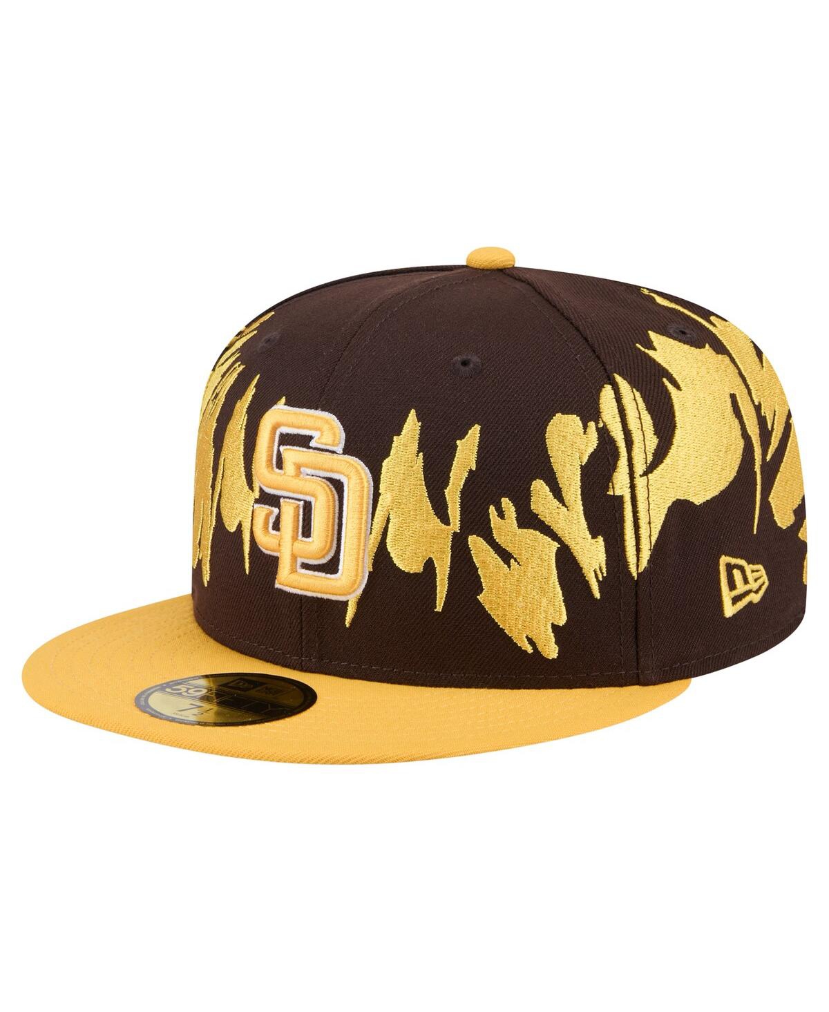 Click here for New Era Mens Brown/Gold San Diego Padres Retro Pat... prices
