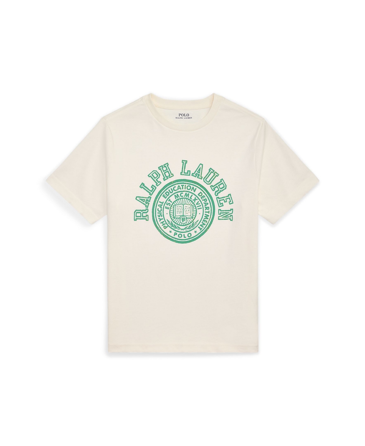 Click here for Polo Ralph Lauren Big Boys Logo Jersey T-Shirt - N... prices