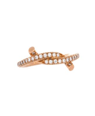 Pre-Owned Cartier Entrelaces Ring with Diamonds - Macy's