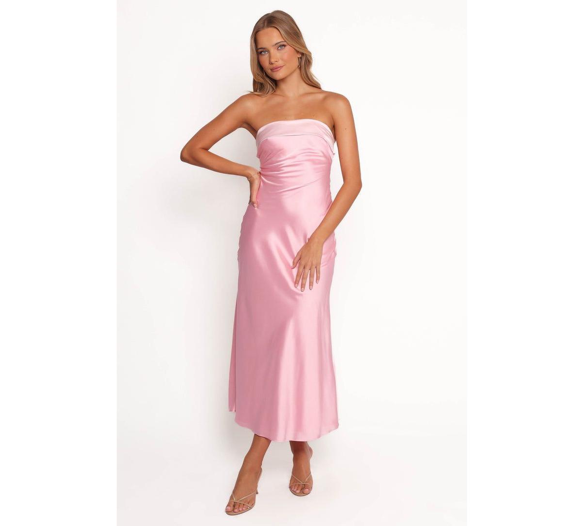 Click here for Petal and Pup Womens Ashe Midi Dress - Pink prices