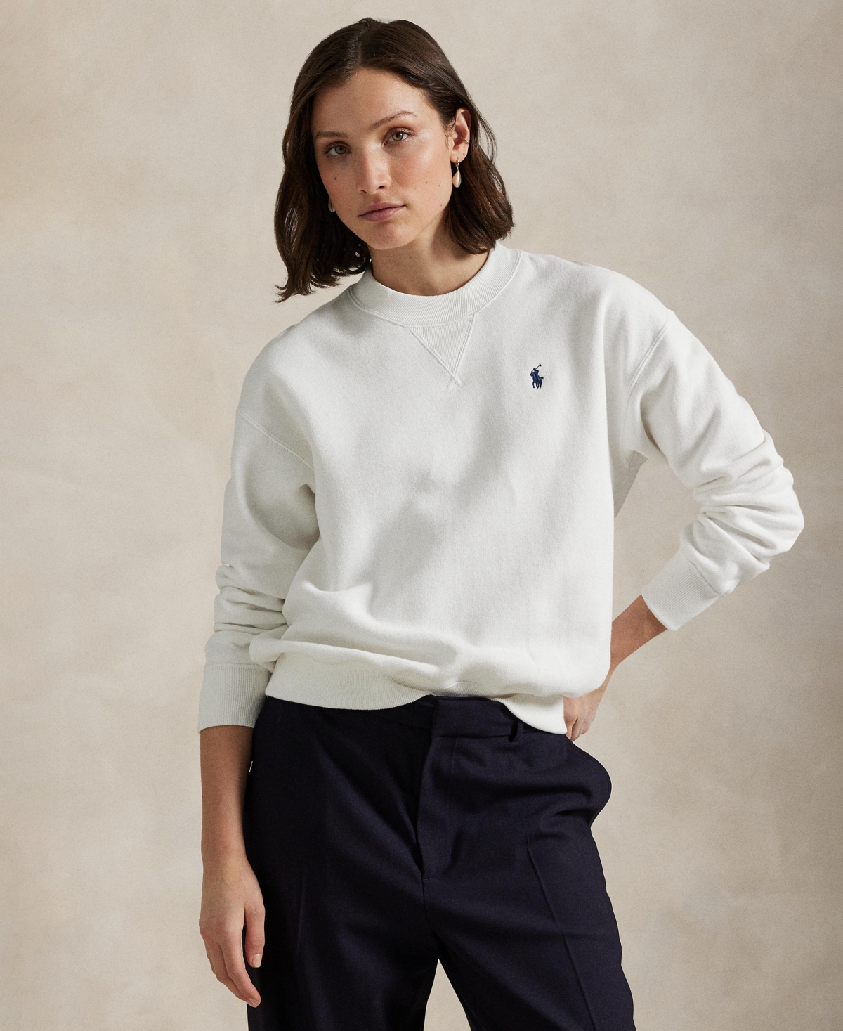 Click here for Polo Ralph Lauren Womens Fleece Crewneck Sweatshir... prices