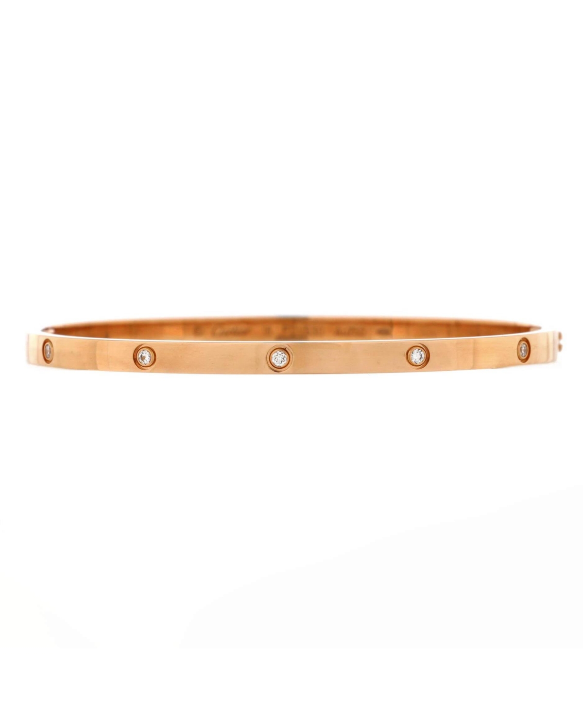 Click here for Pre-Owned Cartier Small Love 10 Diamond Bracelet 1... prices