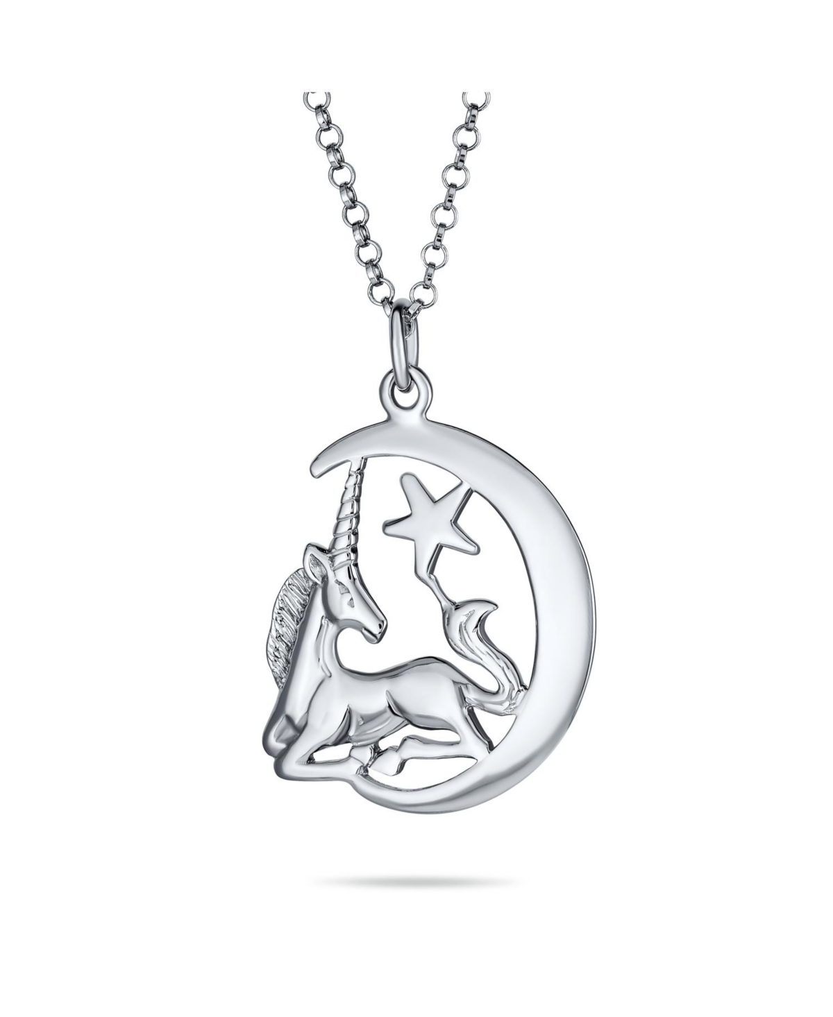 Click here for Bling Jewelry Unique Crescent Moon & Star Celestia... prices